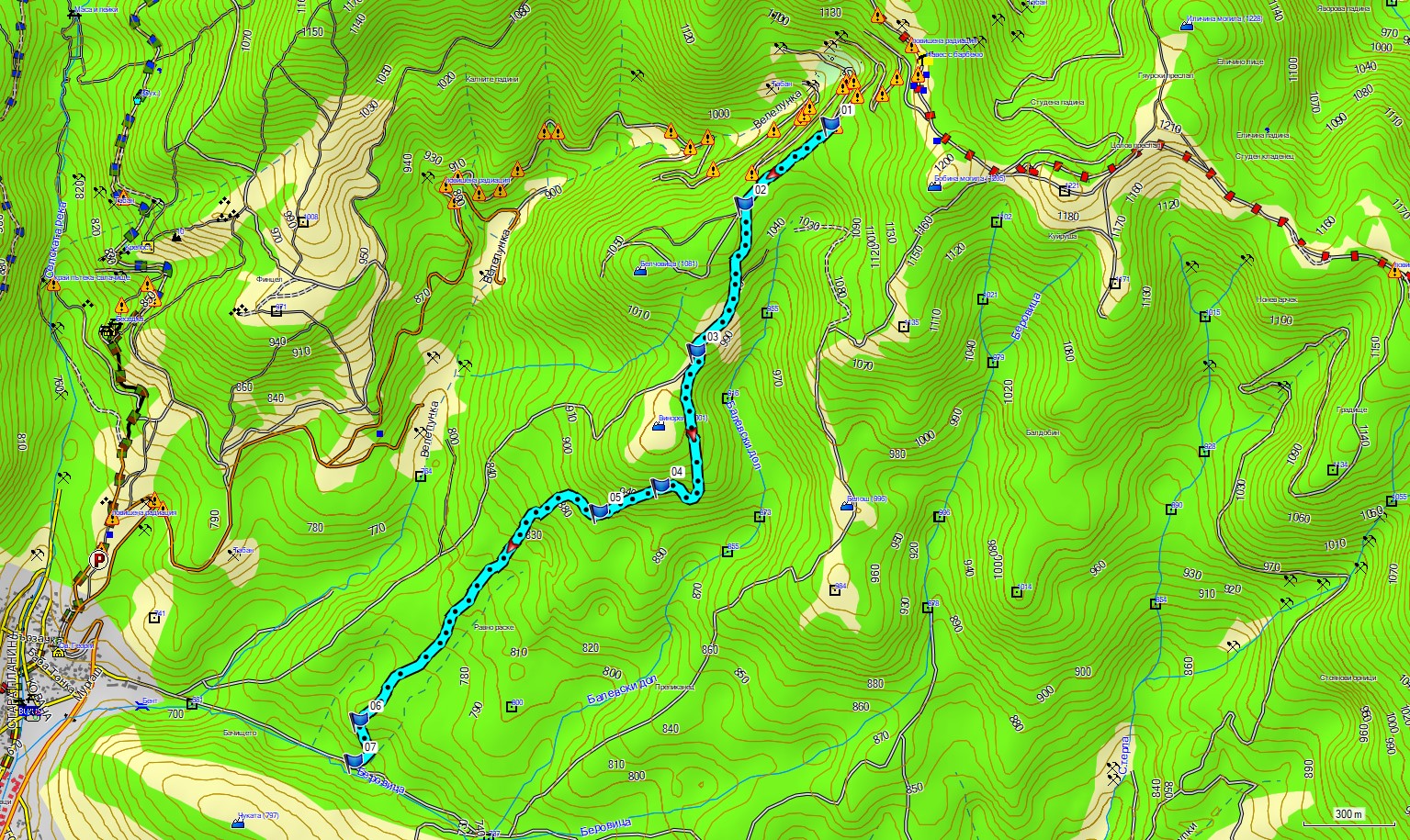 Сеславци | „Паралелната“ - МТБ Справочник